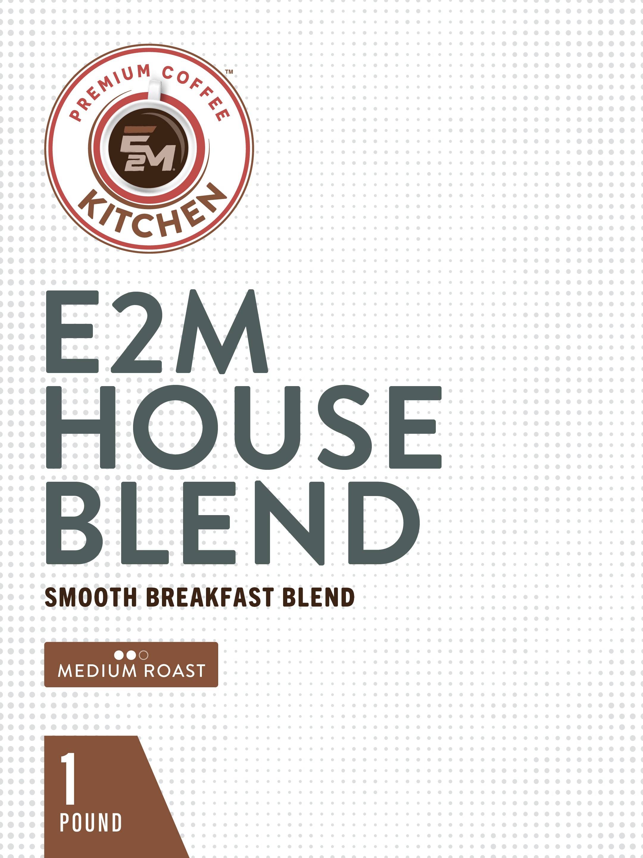 E2M House Blend - 1lb Bag – Charleston Coffee Exchange